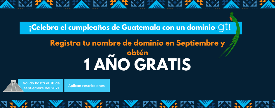 Registro de Dominios .gt.